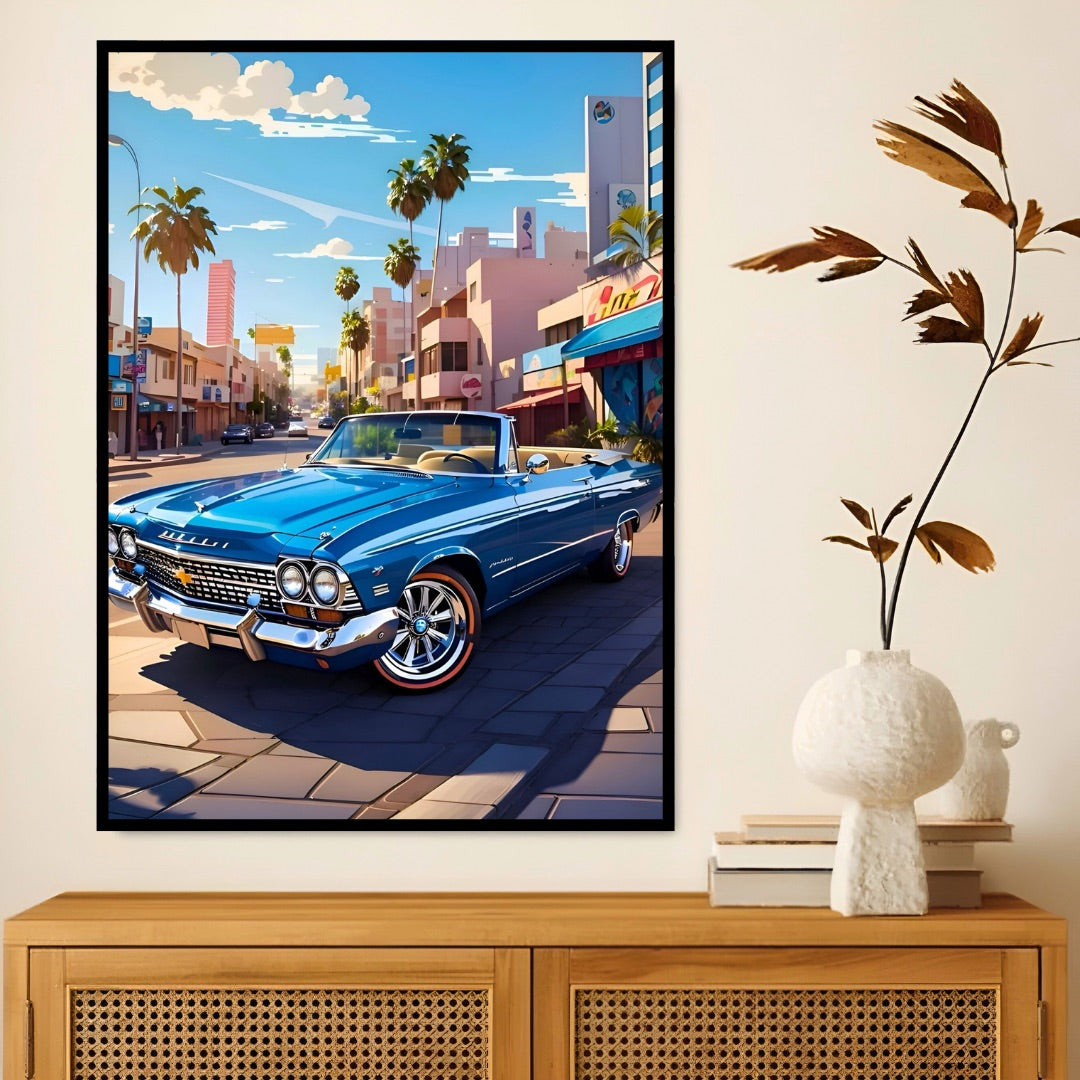 Metro Drive: 2025 Chevy Impala Convertible – Candid Apricot